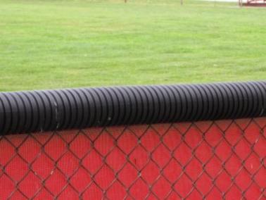 Poly-Cap Fence Toppers | Chain-Link Fence Guards for Ballparks - PYT Sports