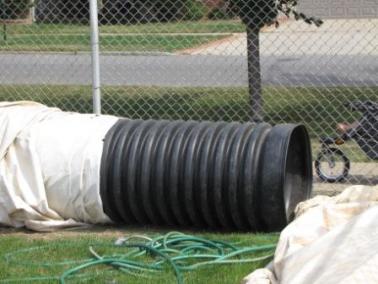 28" Ballpark Tarp Storage Roller | Tarps & Spot Covers | PYT Sports ...