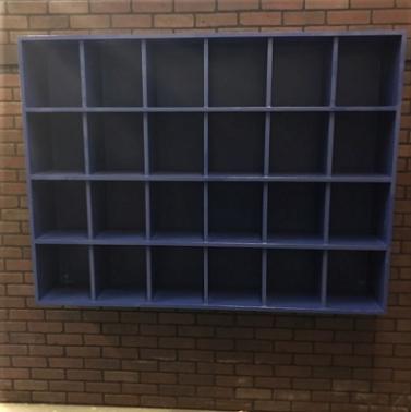 24 Baseball Helmet Rack | Durable All-Wood Construction - PYT Sports