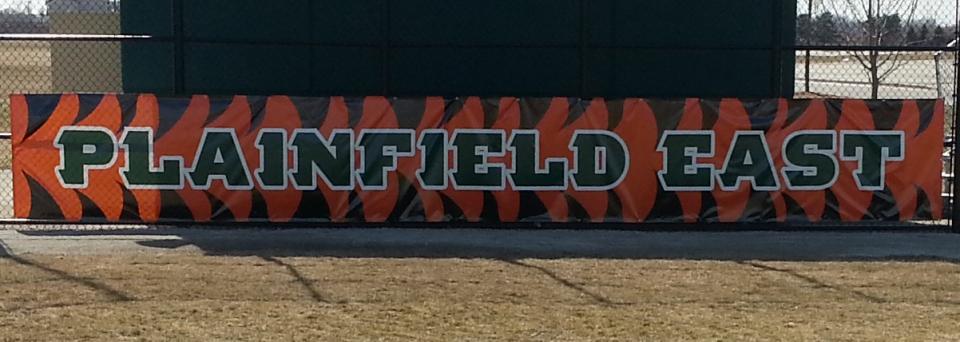 Custom Vinyl Backstop Banners | Ballpark Windscreen Banners - PYT Sports