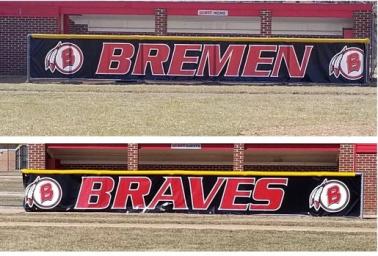 Custom Vinyl Dugout Banners | Custom Baseball Banners - PYT Sports