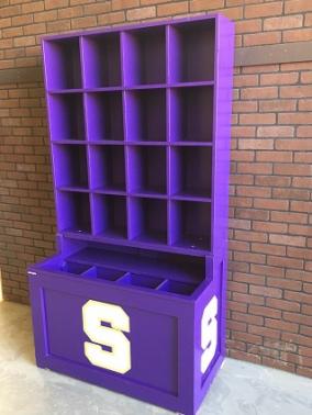 Commander | Baseball Helmet/Bat Combo Rack | PYT Sports - PYT Sports