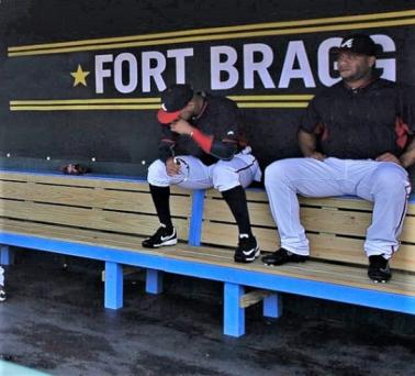 Condor Bench | 2 Tier Wood Baseball Dugout Bench - PYT Sports