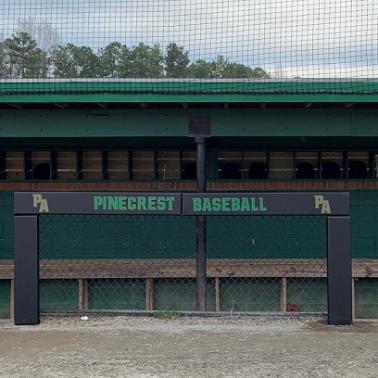 Safety Padding for Rails, Fences, & Dugouts | Ballpark Safety Pads ...