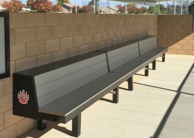 Eagle Bench | Baseball Dugout Benches - PYT Sports