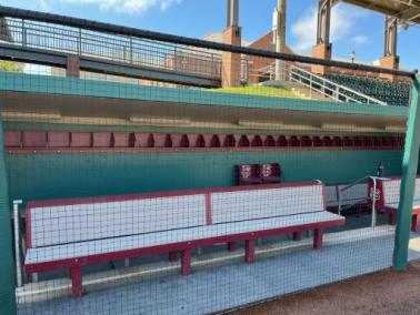 Eagle Bench | Baseball Dugout Benches - PYT Sports