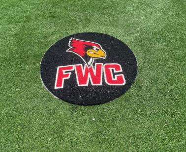 Turf Logo On Deck Circles - PYT Sports