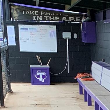 The Grizzly | MLB Style Dugout Bat Racks - PYT Sports