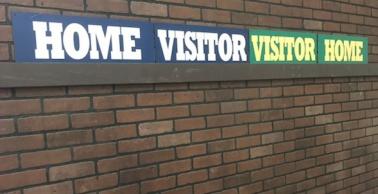 Dugout Header Signs | Home & Visitor Team Signs - PYT Sports