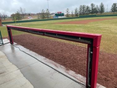 Safety Padding for Rails, Fences, & Dugouts | Ballpark Safety Pads ...