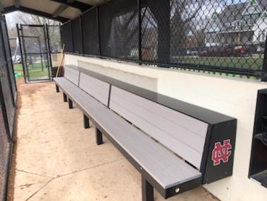 Eagle Bench | Baseball Dugout Benches - PYT Sports