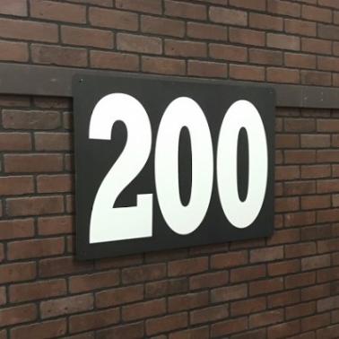 MAX-Metal Rectangle Outfield Distance Markers - PYT Sports