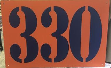 MAX-Metal Rectangle Outfield Distance Markers - PYT Sports