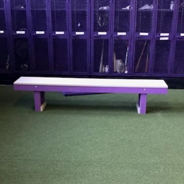 Players Bench | Wood Bench for Baseball Dugout - PYT Sports