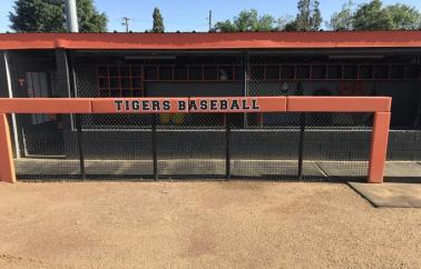 Safety Padding for Rails, Fences, & Dugouts | Ballpark Safety Pads ...