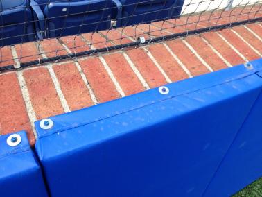 Outdoor Sports Wall Padding | Custom Ballpark Wall Pads | PYT Sports ...