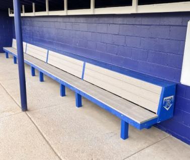 Eagle Bench | Baseball Dugout Benches - PYT Sports