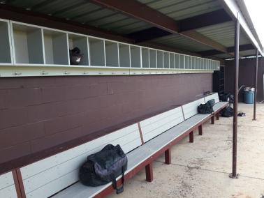 Premier Storage Cubby Rack | Above Bench Dugout Rack - PYT Sports
