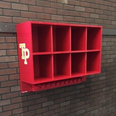 8 Helmet & 10 Bat Rack Combo | PYT Sports - PYT Sports