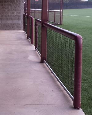 Tradition MLB Railing Pads | Ballpark Dugout Padding | PYT Sports - PYT ...