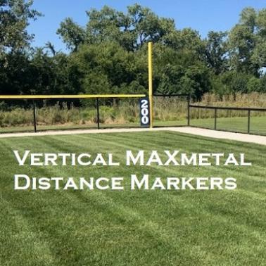 Vertical Outfield Distance Markers | MaxMetal Distance Markers - PYT Sports