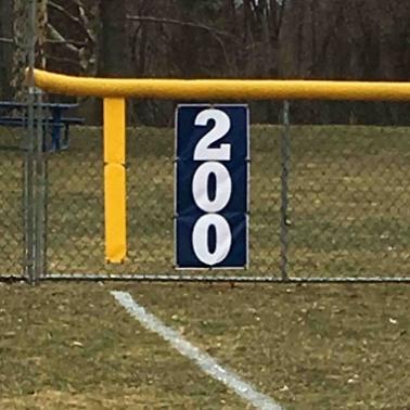 Vinyl Foul Line Markers | Christopher Foul Line Markers | PYT Sports ...