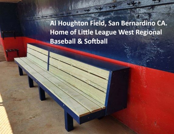 Condor Bench | 2 Tier Wood Baseball Dugout Bench - PYT Sports