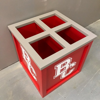 The Grizzly | MLB Style Dugout Bat Racks - PYT Sports