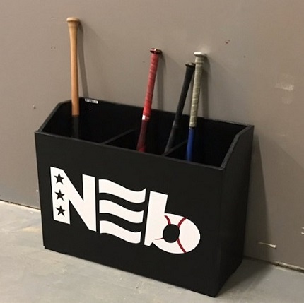 Kodiak Bat Box | Bat Storage Boxes for Dugouts - PYT Sports